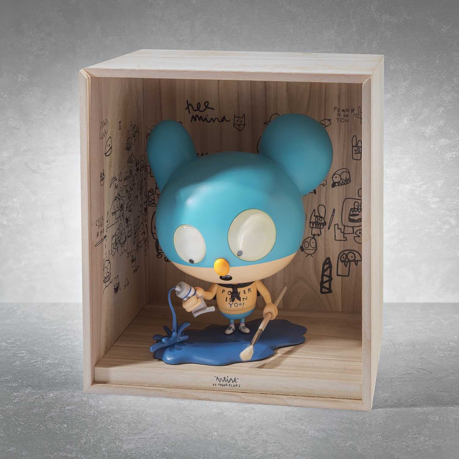 Lot 200 - Edgar Plans (Spanish 1977-), 'Hero Artist',