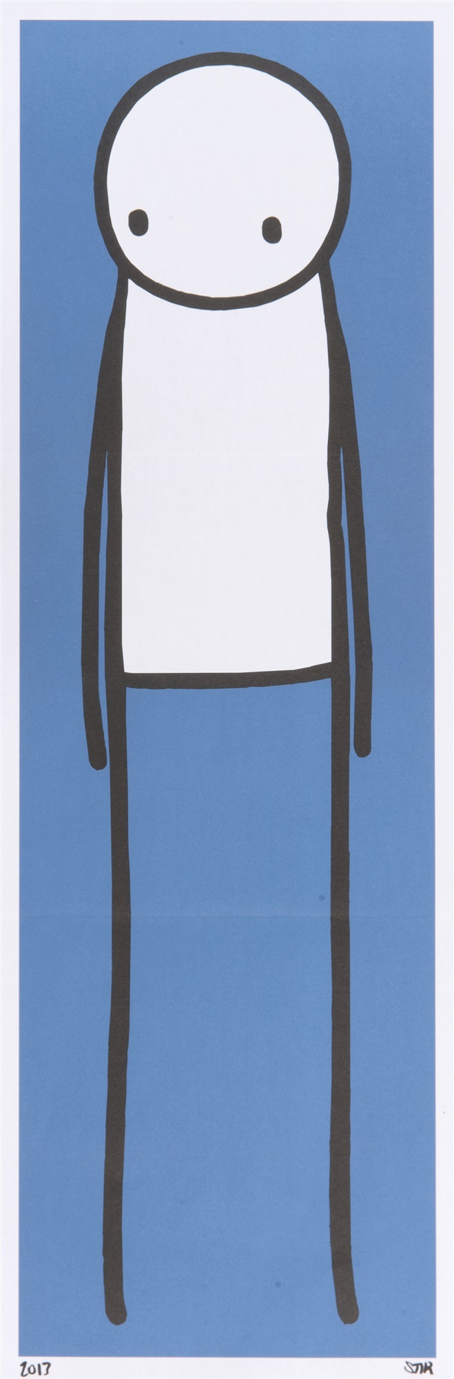 Lot 365 - Stik (British b.1979), 'Standing Figure',