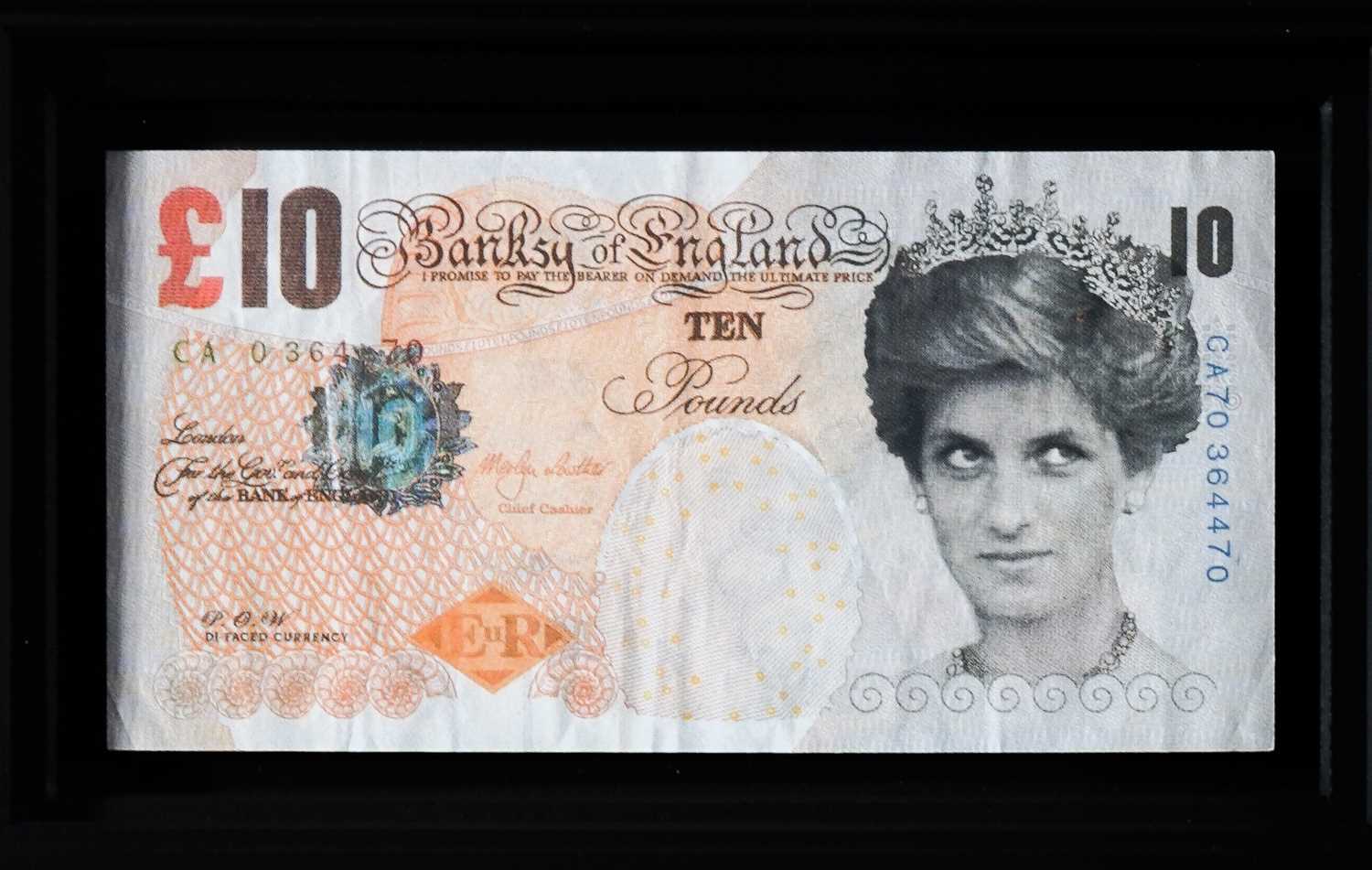 Lot 304 - Banksy (British 1974-), 'Di-Faced Tenner’,