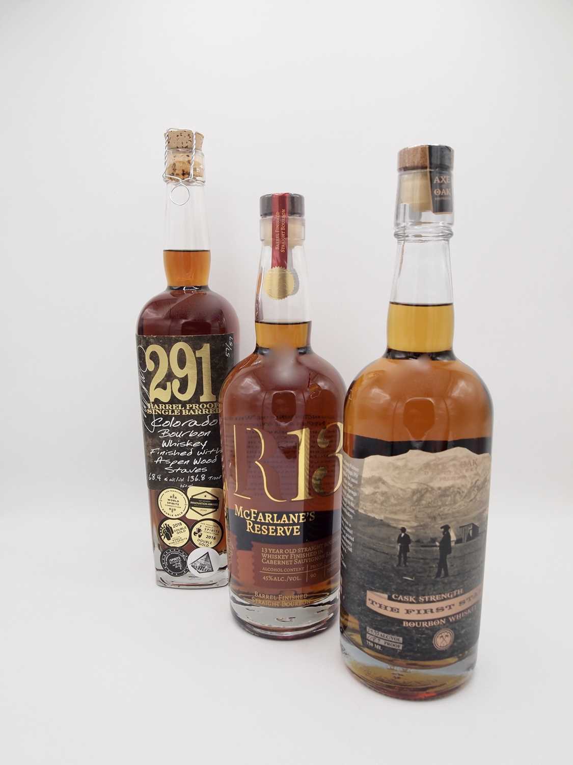 Lot 250 - 6 bottles Mixed American Whiskey
