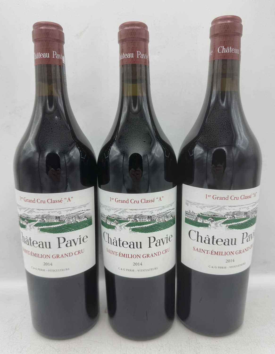 Lot 90 - 6 bottles 2014 Ch Pavie